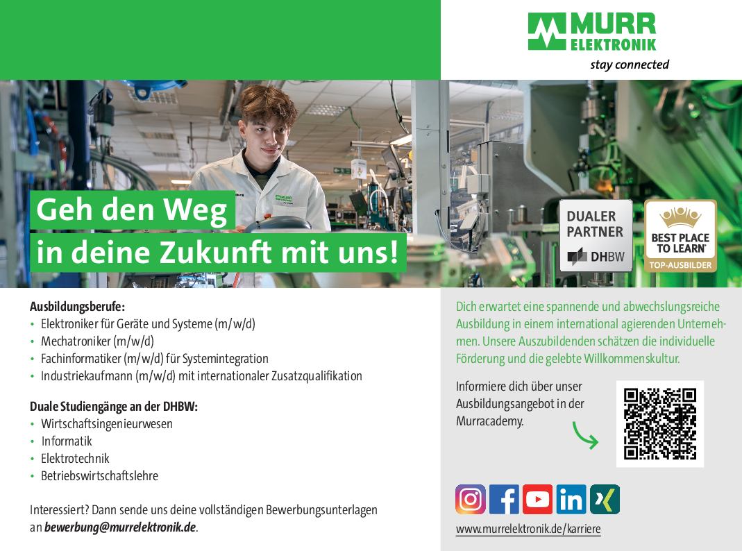Murrelektronik GmbH | Elektronik in Stollberg/Erzgeb.