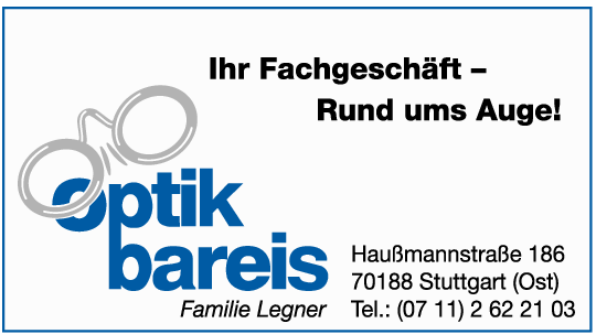 Optik Bareis | Optiker in Stuttgart