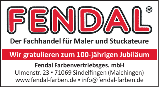 Fendal-Farben Zentrale | Logistik in Sindelfingen