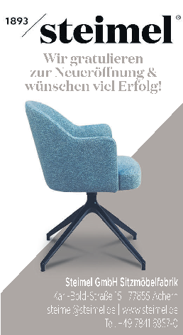 Steimel GmbH - Sitzmöbelfabrik | Möbel & Heimdekoration in Achern