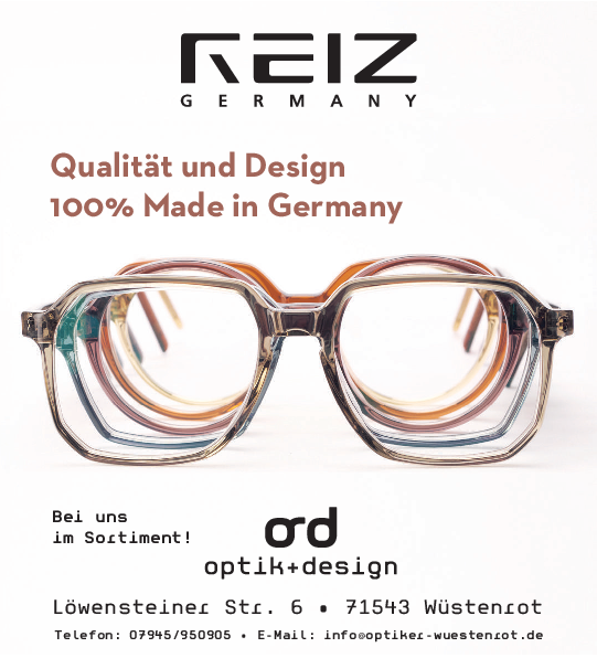optik + design | Optiker in Wüstenrot