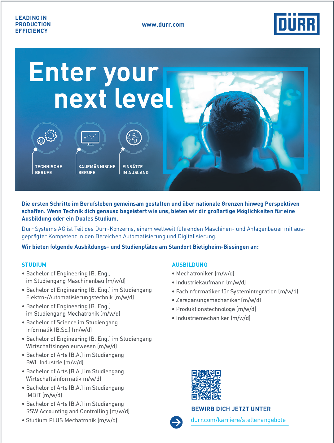 Dürr AG | in Bietigheim-Bissingen