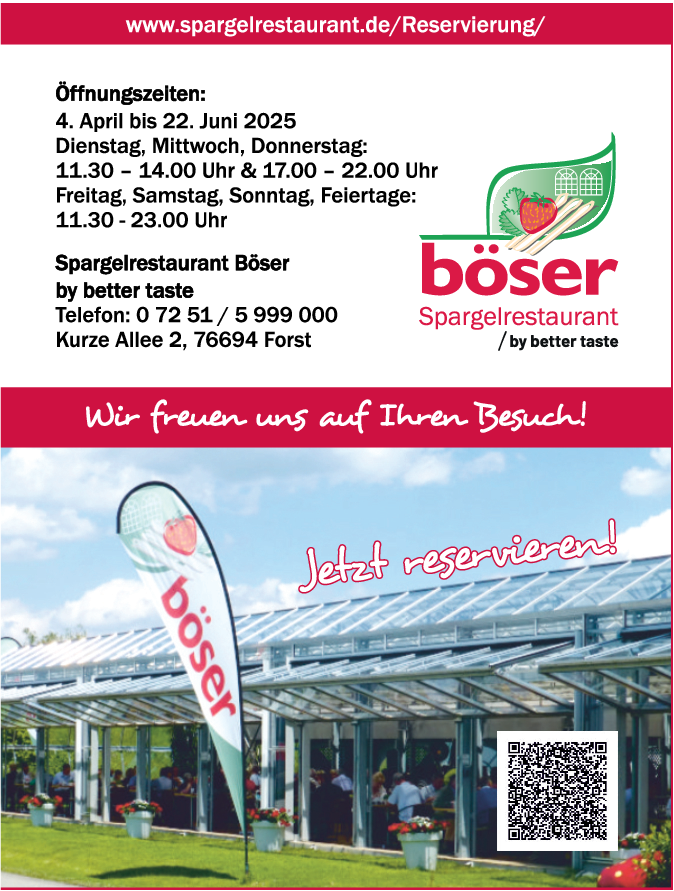 Böser Spargelrestaurant / by better taste | Restaurant in Forst