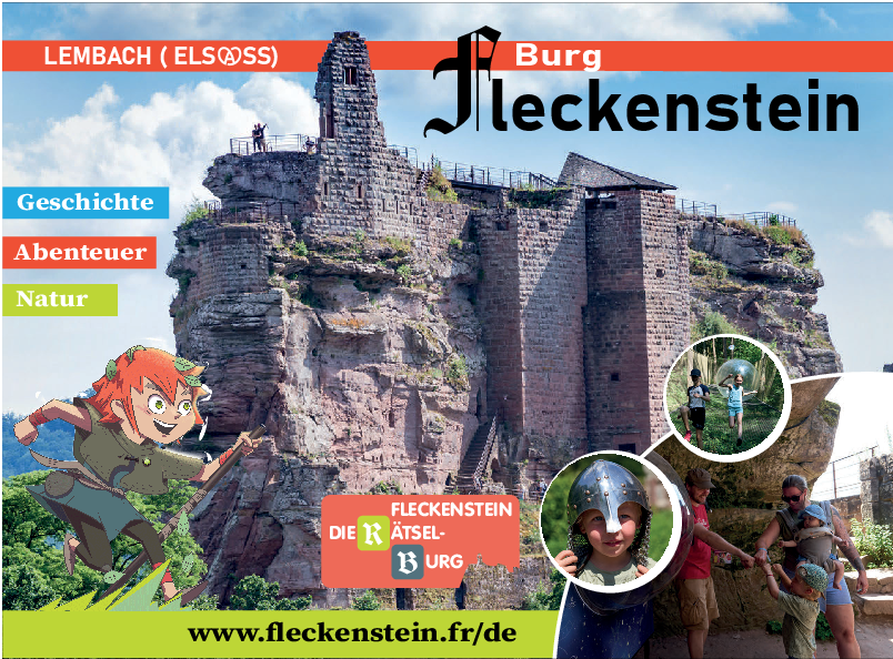 Castle of Fleckenstein | Touristenattraktion in Lembach