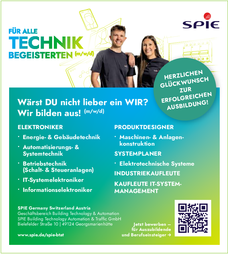 SPIE Building Technology Automation & Traffic GmbH | in Georgsmarienhütte