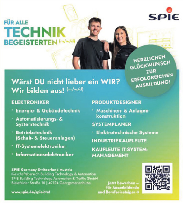 SPIE Building Technology Automation & Traffic GmbH | in Georgsmarienhütte