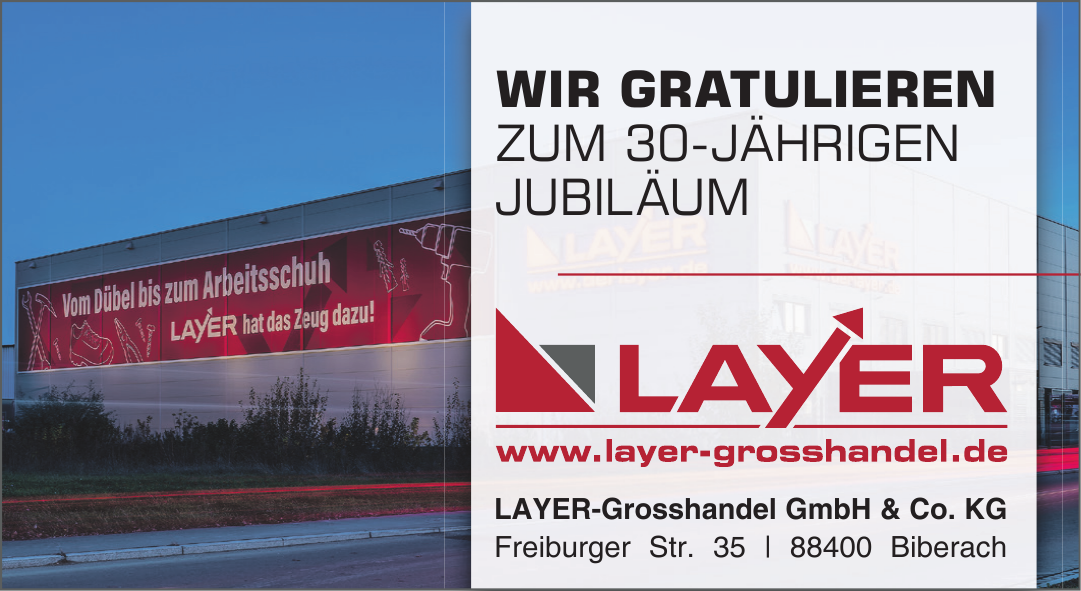 LAYER-Grosshandel GmbH & Co.KG | Baumarkt in Biberach an der Riß
