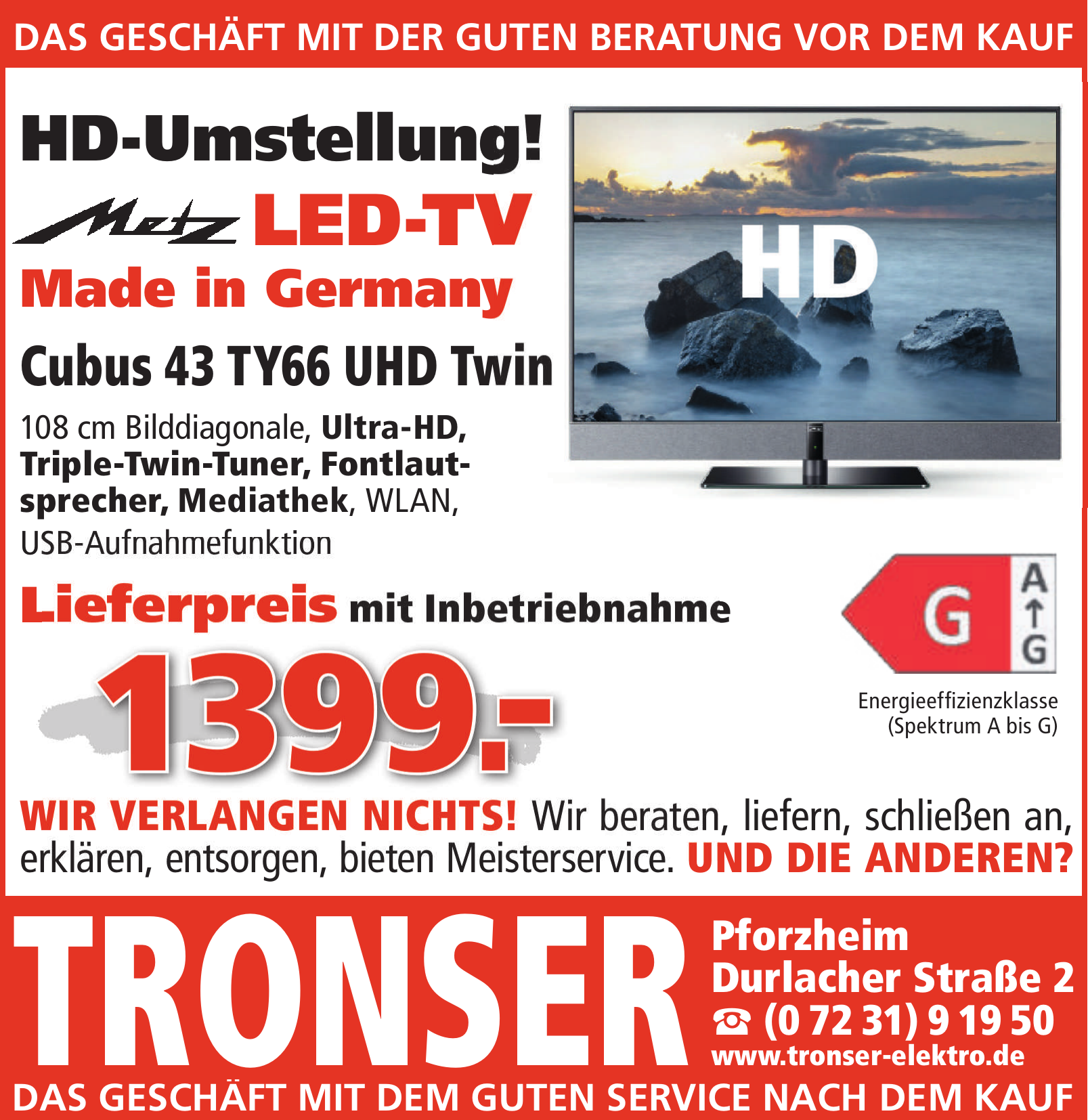 Elektro Tronser | Elektronik in Pforzheim