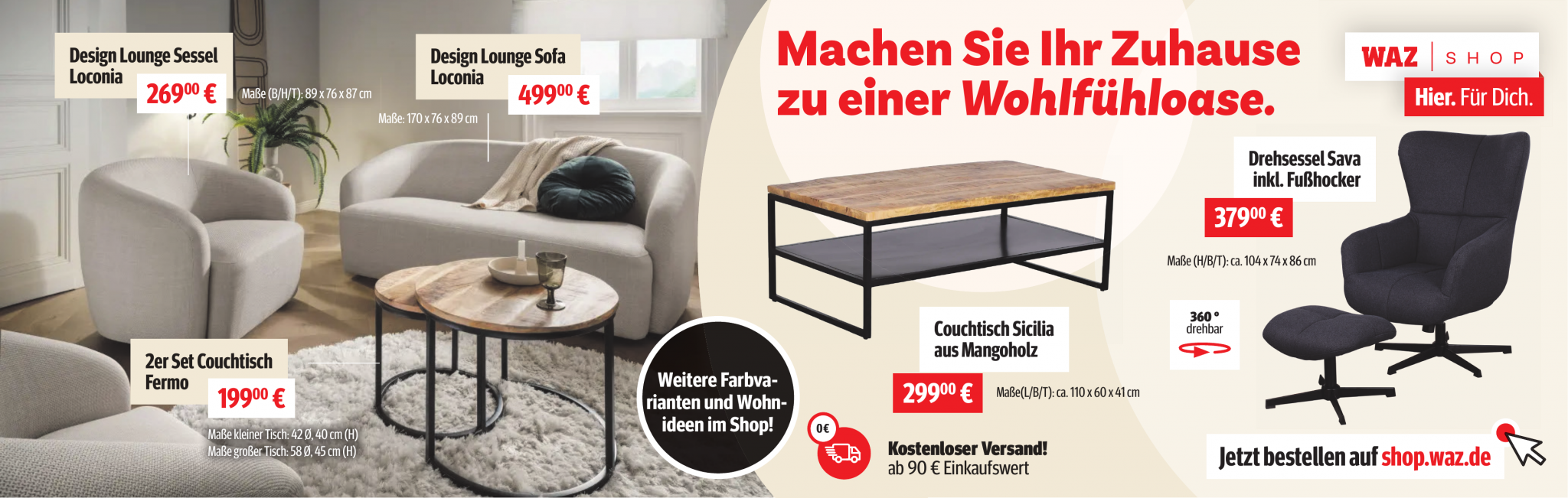 WAZ Shop | Geschenkeladen in
