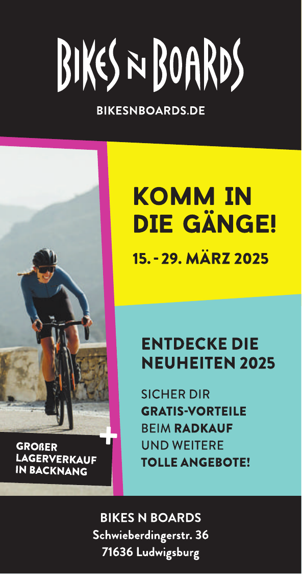 Bikesnboards GmbH | Einzelhandel & Einkaufen in Ludwigsburg