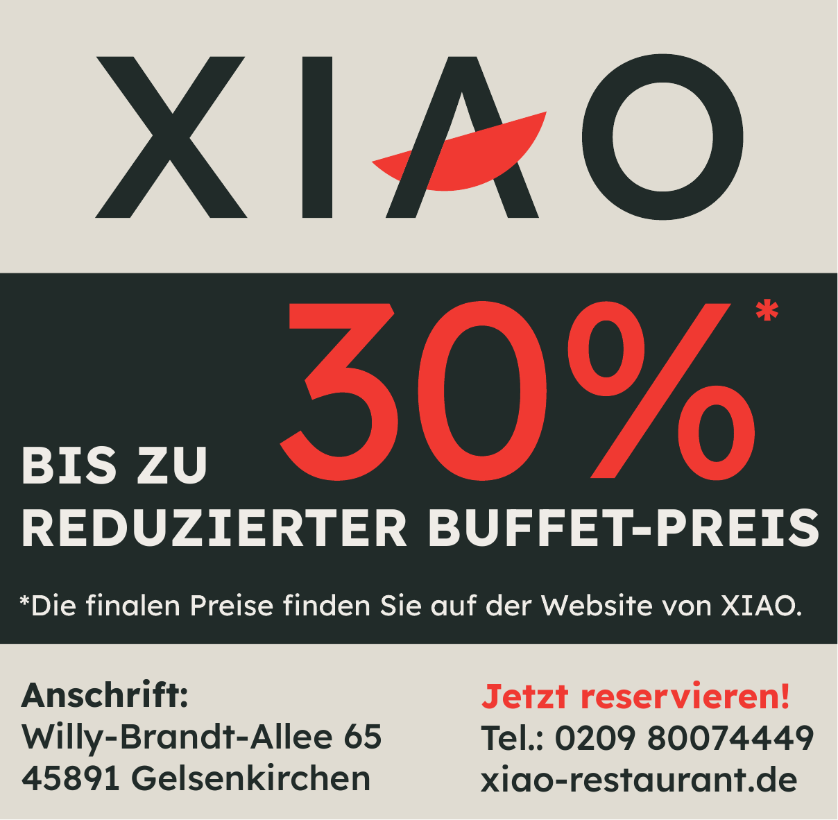 XIAO Gelsenkirchen | Restaurant in Gelsenkirchen