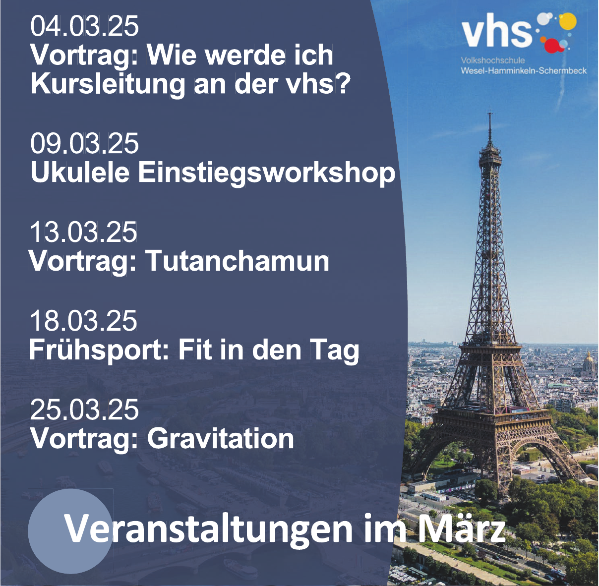vhs Wesel-Hamminkeln-Schermbeck | Schule & Hochschule in Wesel