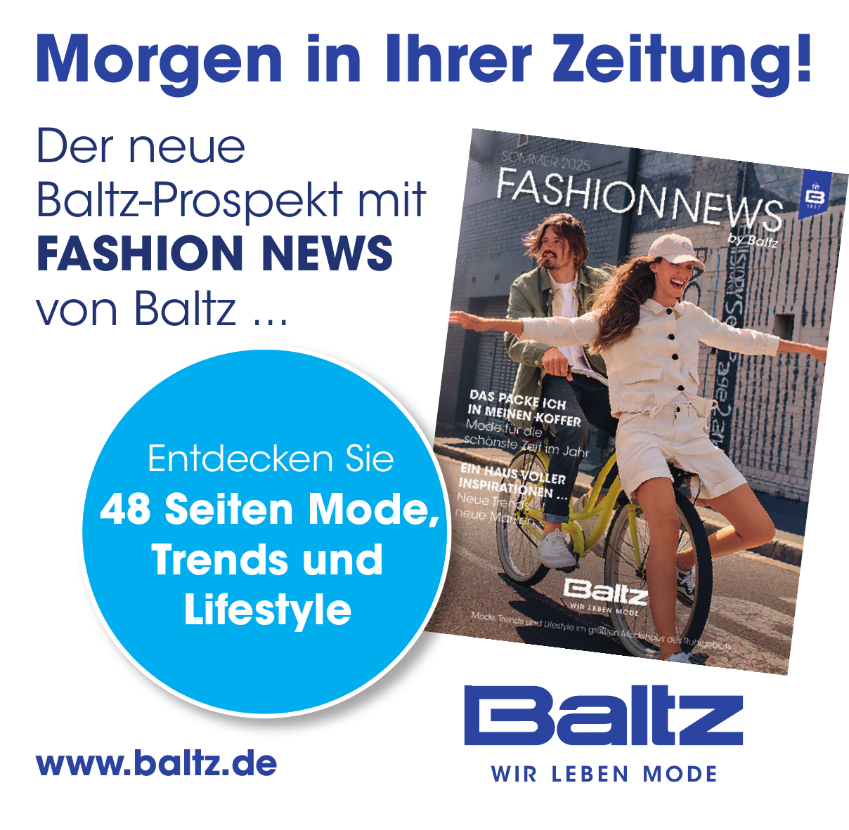 Modehaus Baltz | Bekleidungsgeschäft in Bochum