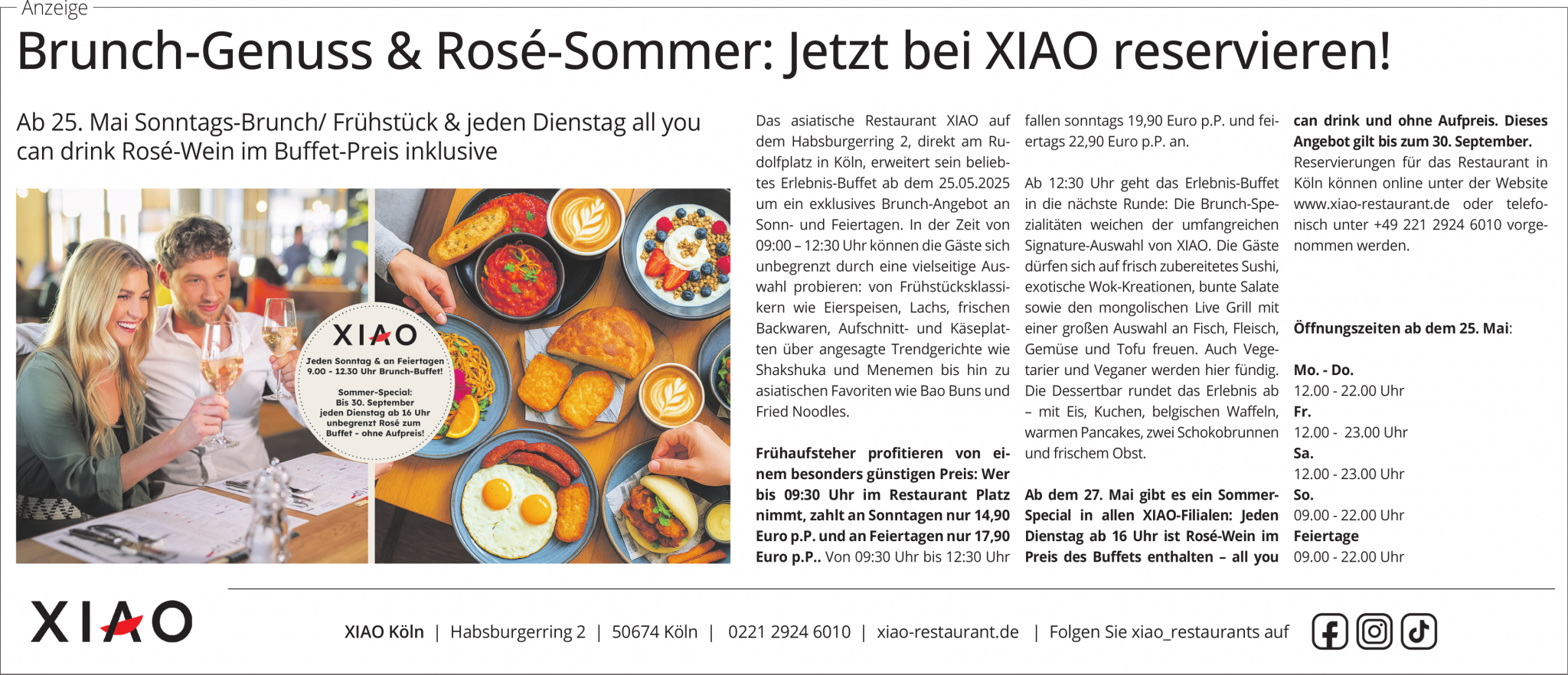 XIAO Köln | Asiatisches Restaurant in Köln