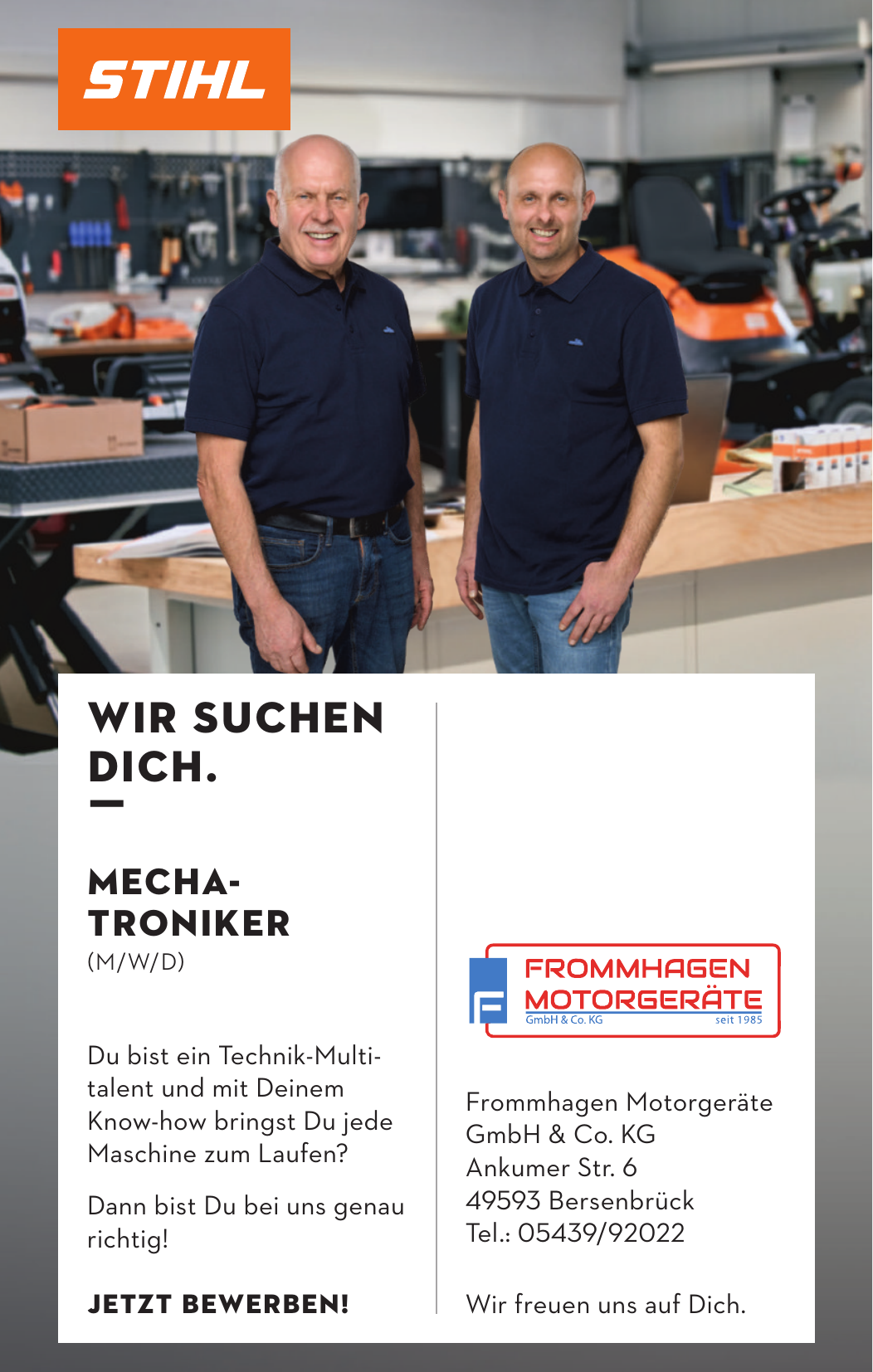 Frommhagen Motorgeräte GmbH & Co. KG | Baumarkt in Bersenbrück