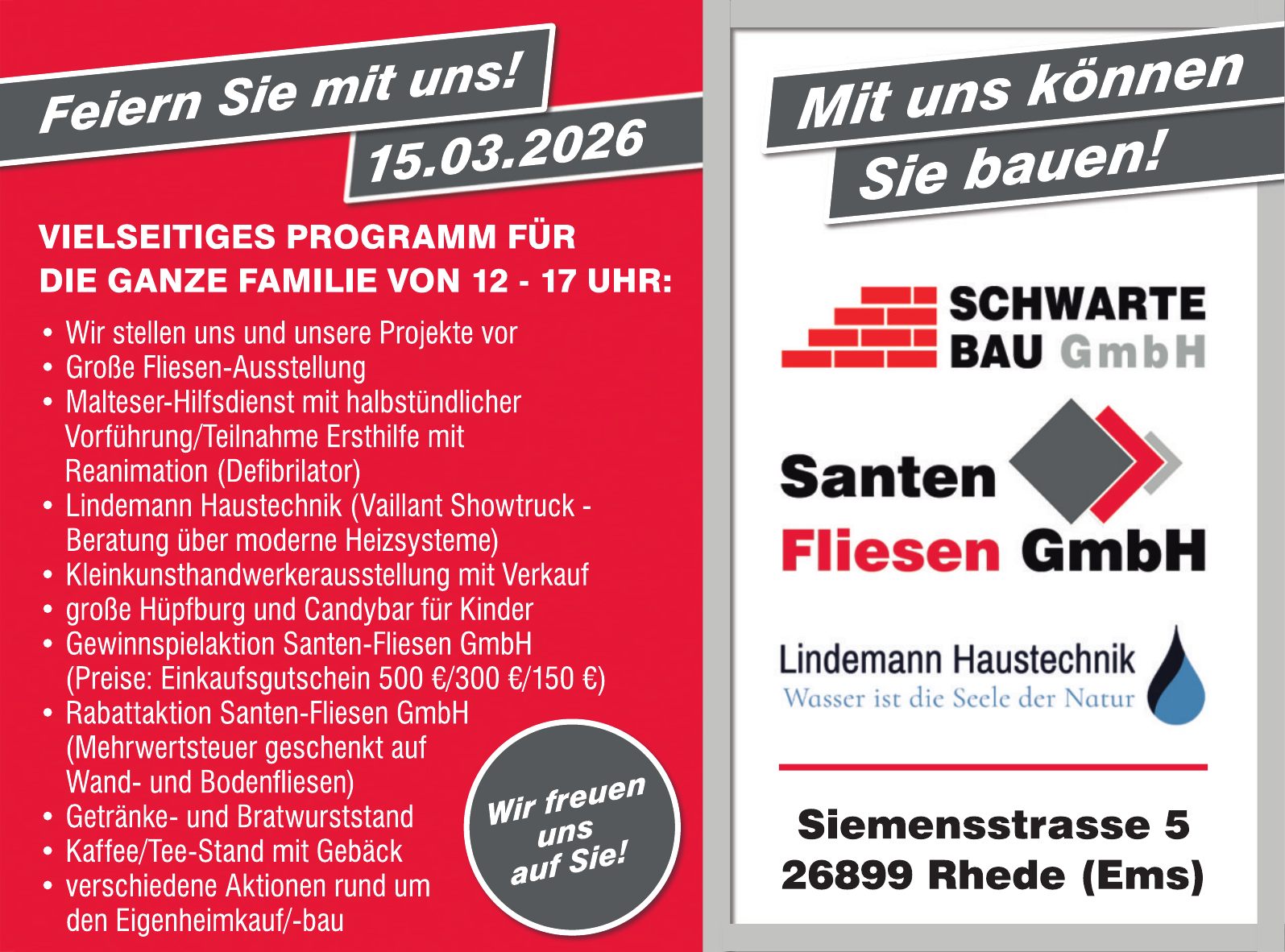 Schwarte Bau GmbH | Bauunternehmer in Rhede (Ems)