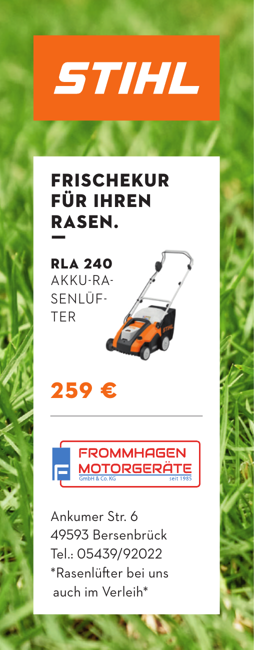 Frommhagen Motorgeräte GmbH & Co. KG | Baumarkt in Bersenbrück