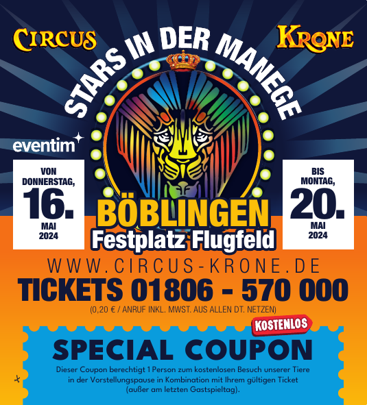 Circus Krone | Theater in Böblingen